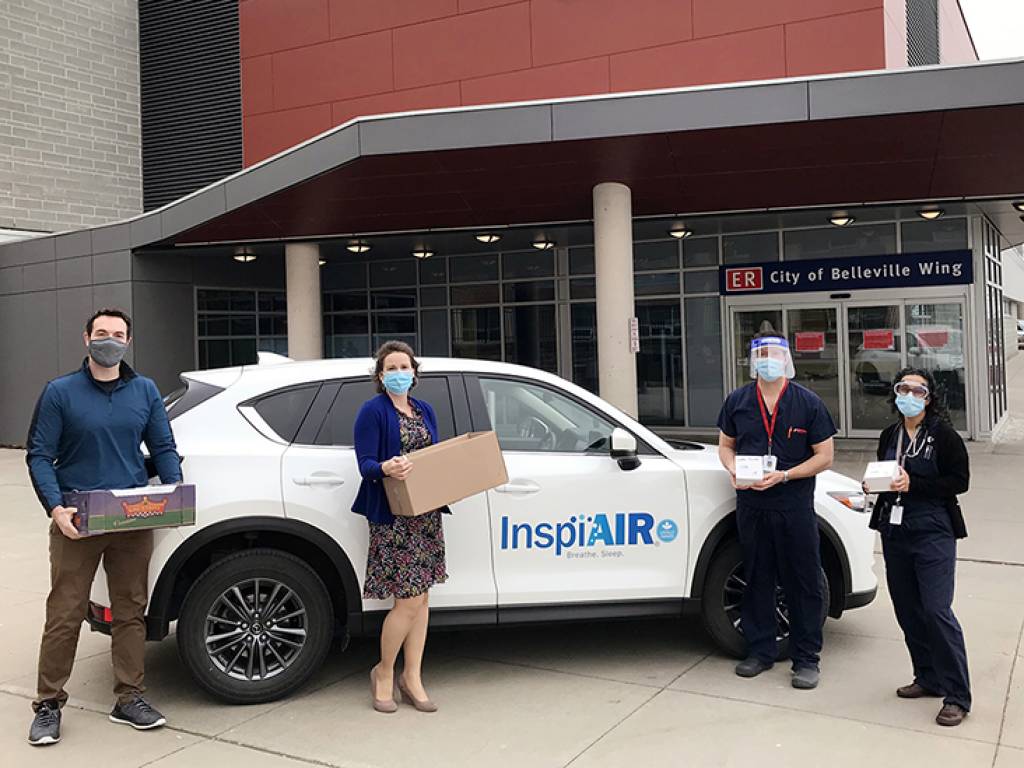 InQuinte.ca | InspiAir Quinte says thanks to ICU team