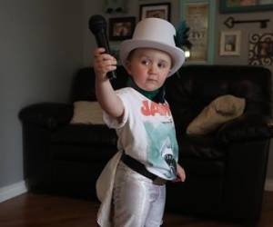InQuinte.ca | Trenton boy dressed up as pint-sized Gord Downie captures ...