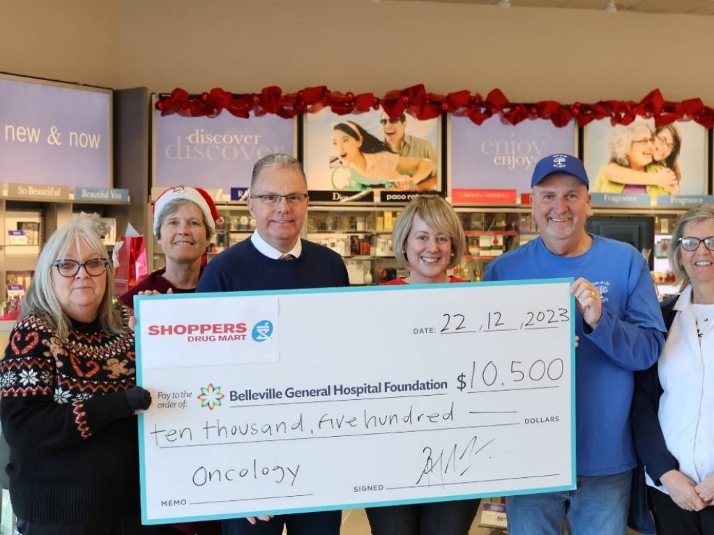 InQuinte.ca | Shoppers Drug Mart makes big donation to BGHF