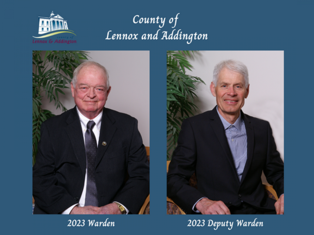 InQuinte.ca | Lennox and Addington County select Warden and Deputy Warden