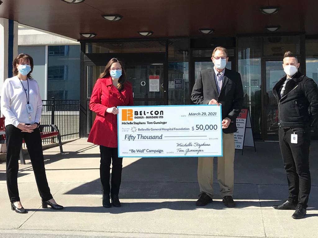 InQuinte.ca | Bel-Con helps build up BGHF campaign