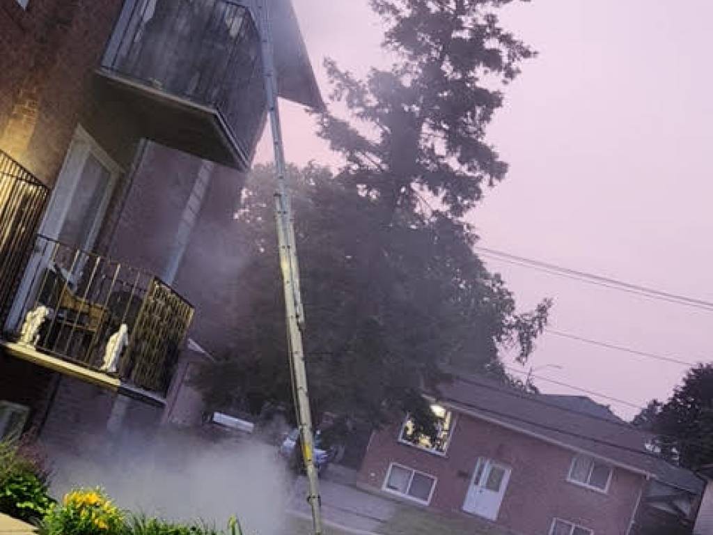 InQuinte.ca | Fire crews respond to sparks and smoke from AC unit in QW ...