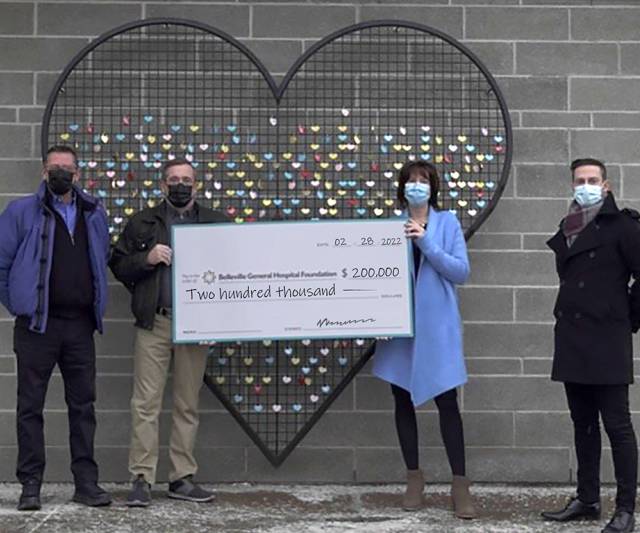 InQuinte.ca | Another large donation for BGHF